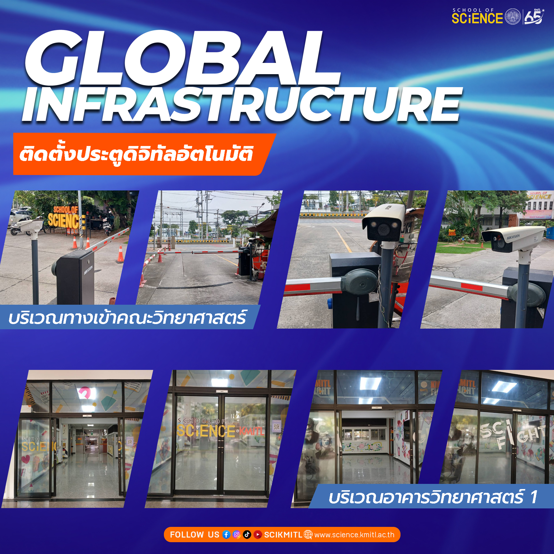 Science KMITL Quick Win: Global Infrastructure | สถาบันเทคโนโลยีพระจอมเกล้าเจ้าคุณทหารลาดกระบัง